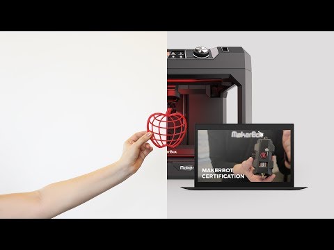 Introducing the MakerBot Certification Program