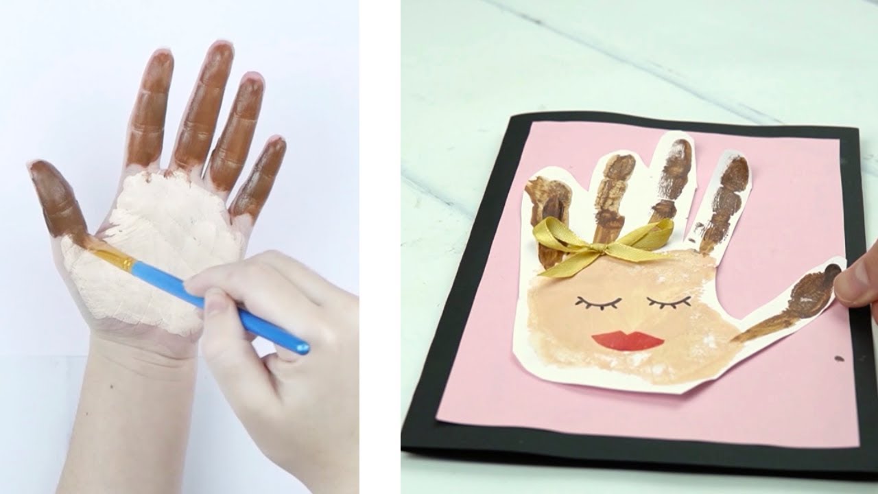 Mothers Day Handprint Card
