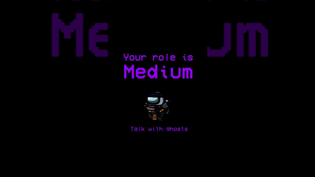 Talk with ghosts using the MEDIUM role | Among Us Town of Host Edited (TOHE) mod