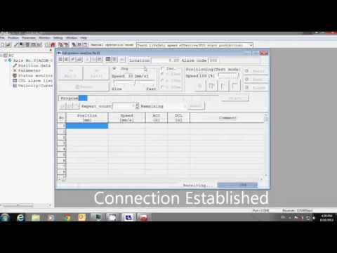How to Set COMM Port - ROBO Cylinder RCPC Software - IAI Electric Actuator - intelligent actuator