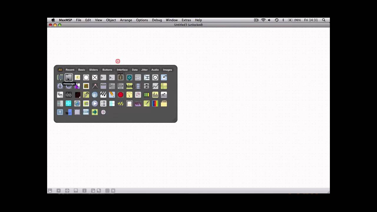 Max/Msp Basics Tutorial Barnsley College