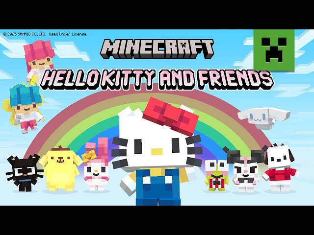 How to get and play Minecraft Hello Kitty DLC