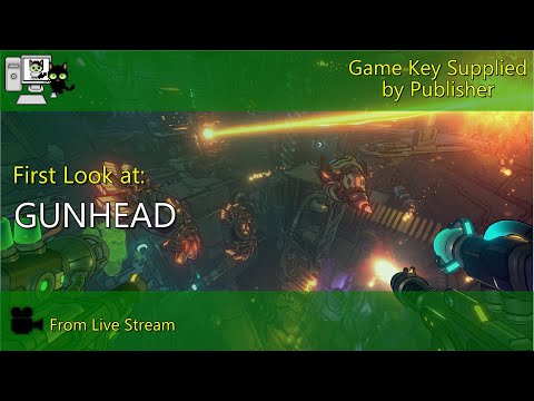 Steam Community :: Video :: First Look - Gunhead (Live Stream)