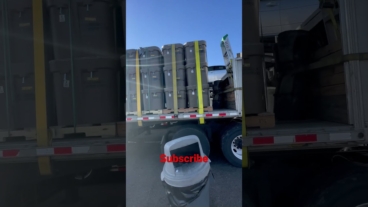 CRST Doesn’t Know How To Secure A Load #shorts #trucking