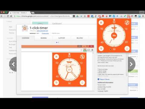 1-Click-Timer - Chrome Extension