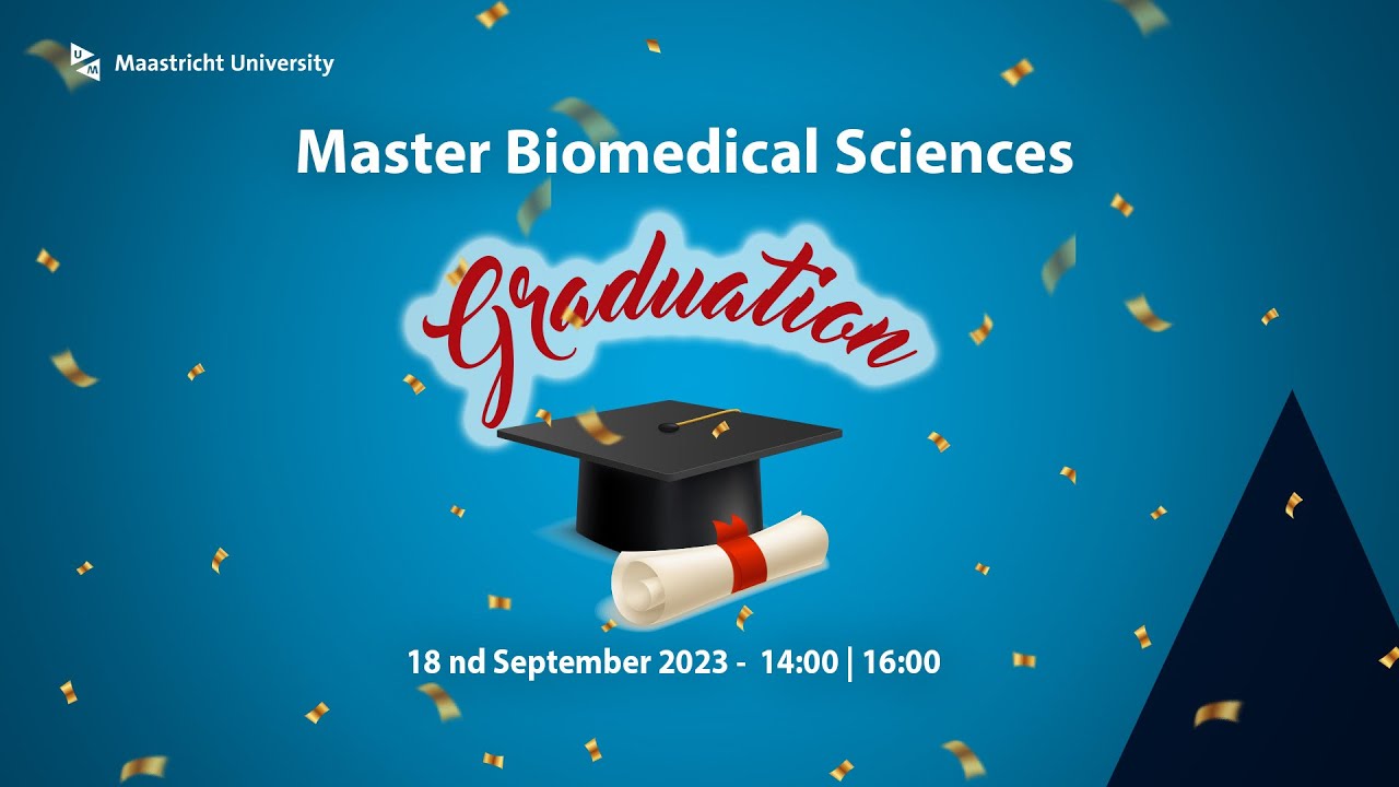 Diploma uitreiking Master Biomedical Sciences Session 1 - 14:00