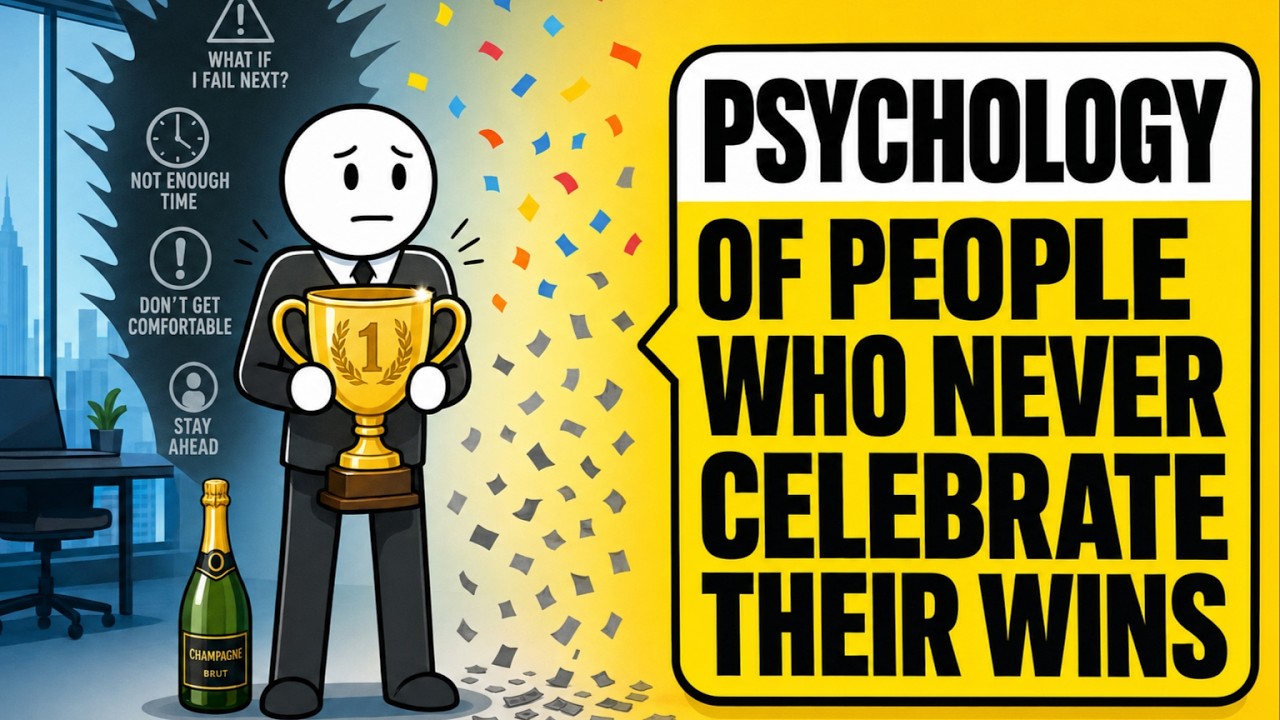 Psychology of People Who Don't Celebrate Their Wins