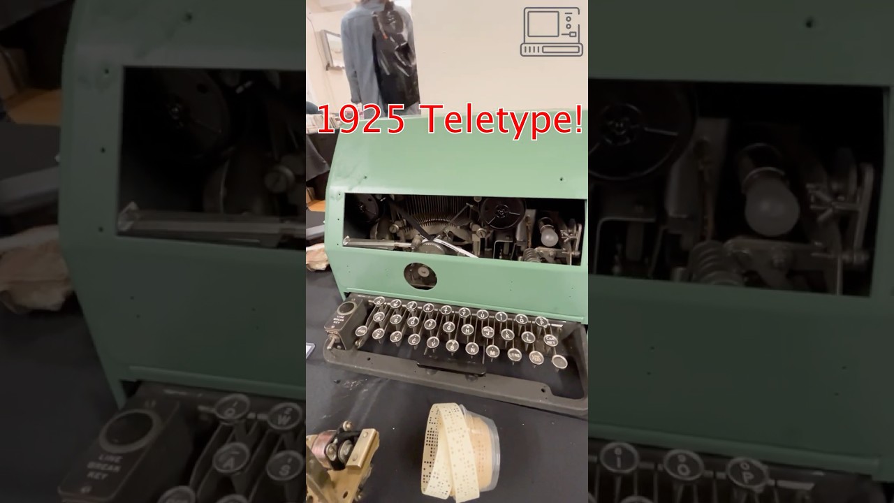 Antique teletype from VCF East