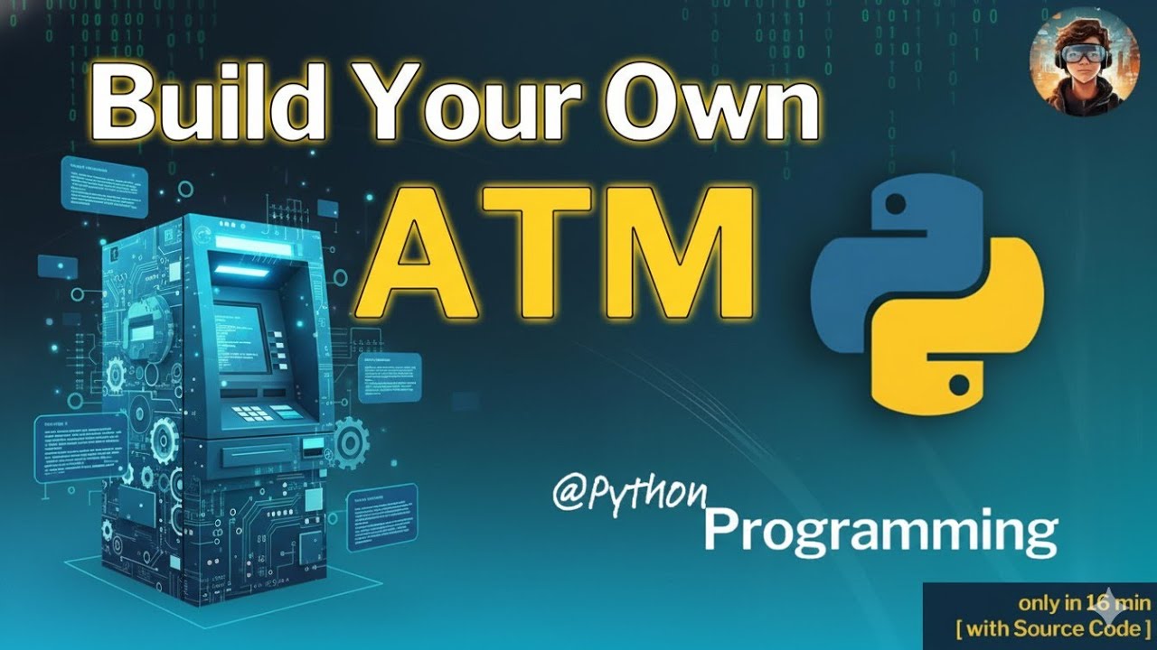 🏧 Python ATM Machine Project | Mini Project for Beginners (with Source Code)