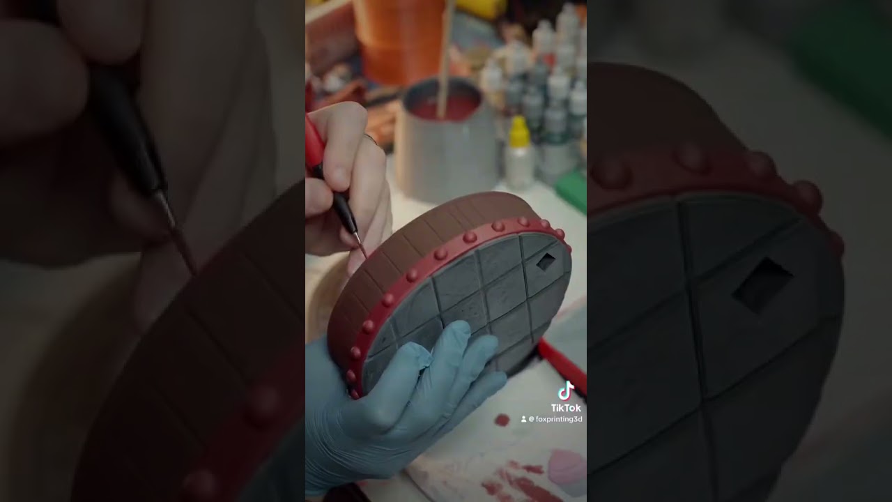 #3dprinting #painting #paitingart #3dfigures #3dartist #DIY #handpainting #harleyquinn #art