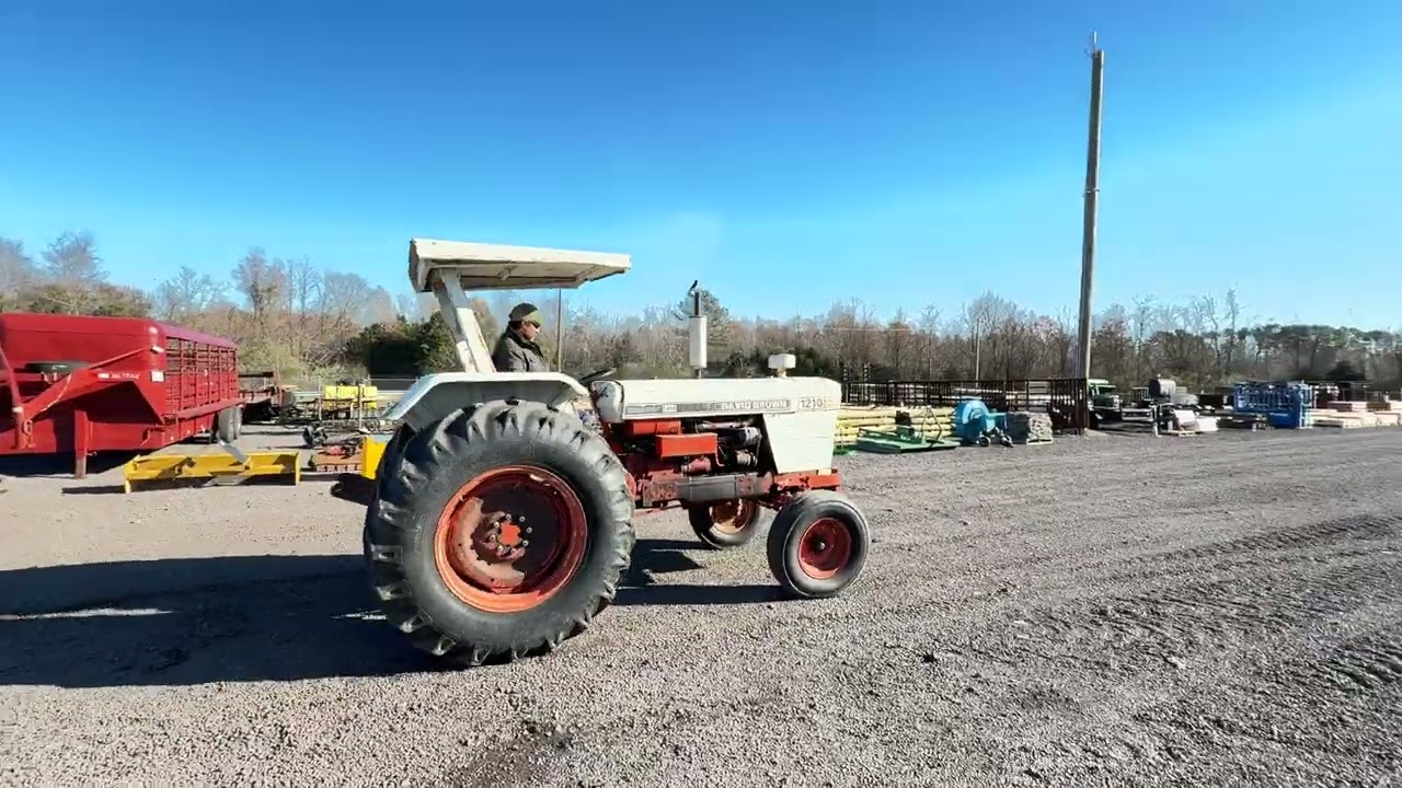 DAVID BROWN 1210 TRACTOR