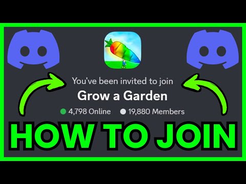 How To JOIN Grow A Garden DISCORD SERVER (Roblox) 2025