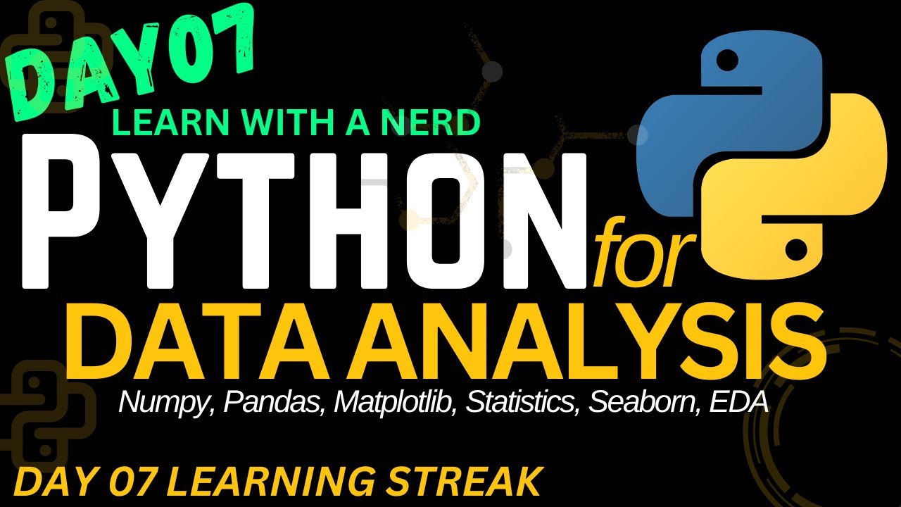 Python for Data Analysis | Day 07 Python Data Visualization with Matplotlib | Beginners to Pro