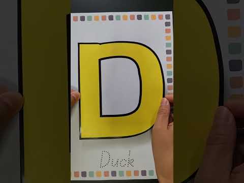 Letter D Animal Craft