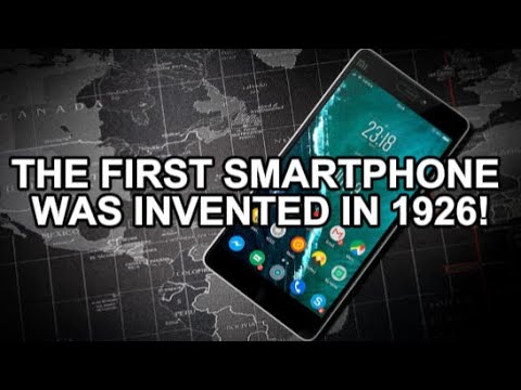 THE FIRST SMARTPHONE WAS INVENTED IN 1926!π±π€―