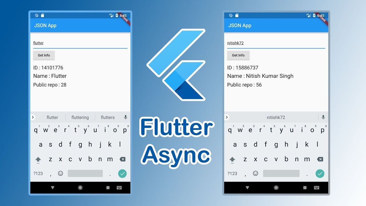 Flutter : Loading JSON Async | await | Github