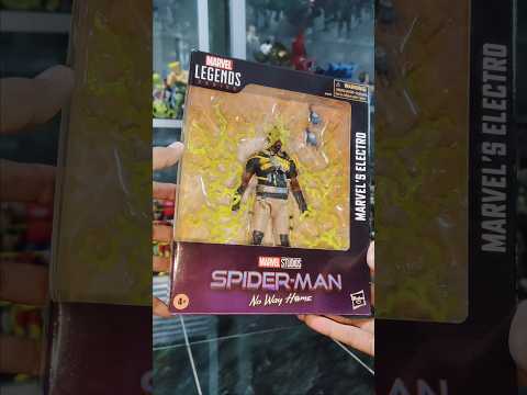 unboxing marvel legends electro spiderman no way home #viralshort #actionfigures #toys #trending
