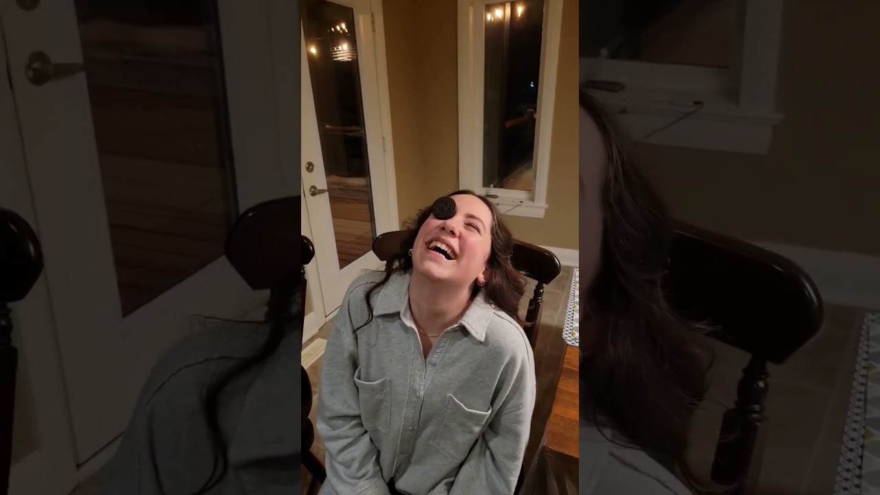 Oreo Cookie Challenge #Oreo original #challenge #face the cookie #funny