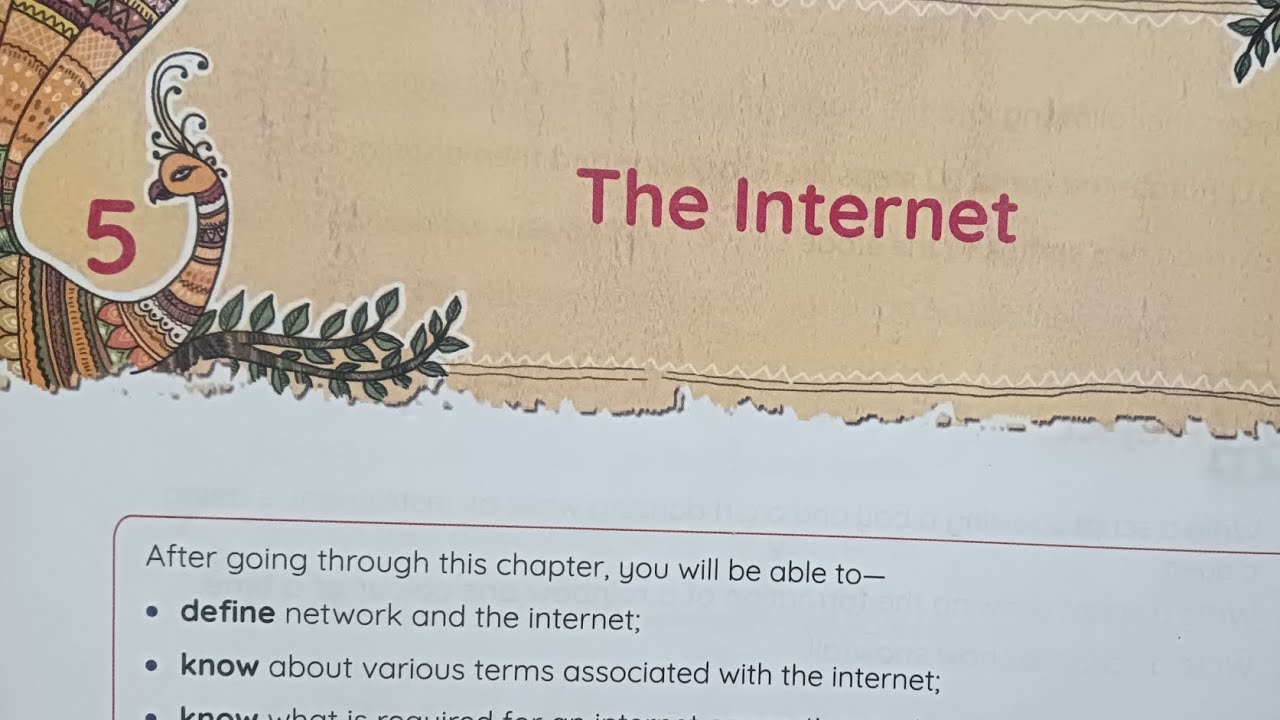 class-4// subject -computer//chapter -5 the internet// questions and answers
