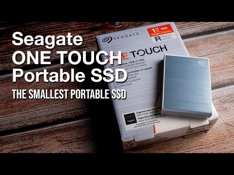 SEAGATE ONE TOUCH PORTABLE SSD The smallest portable SSD