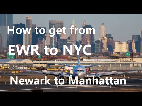 Newark Airport to NYC by PATH Train | Newark Airport to Manhattan