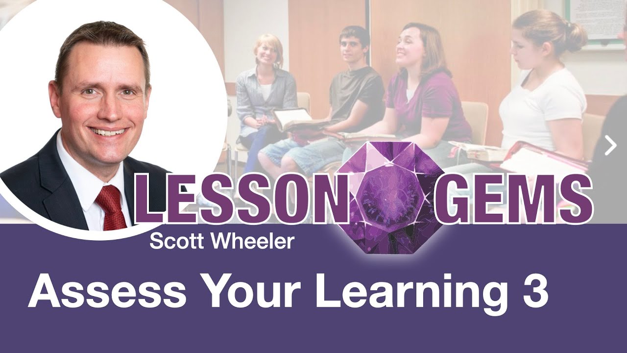 Assess your learning 3 | Lesson Gems