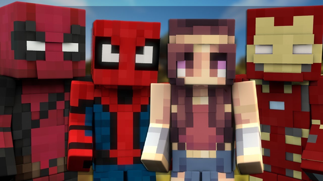 10 Minecraft SUPERHERO SKINS! (Top Minecraft Skins)