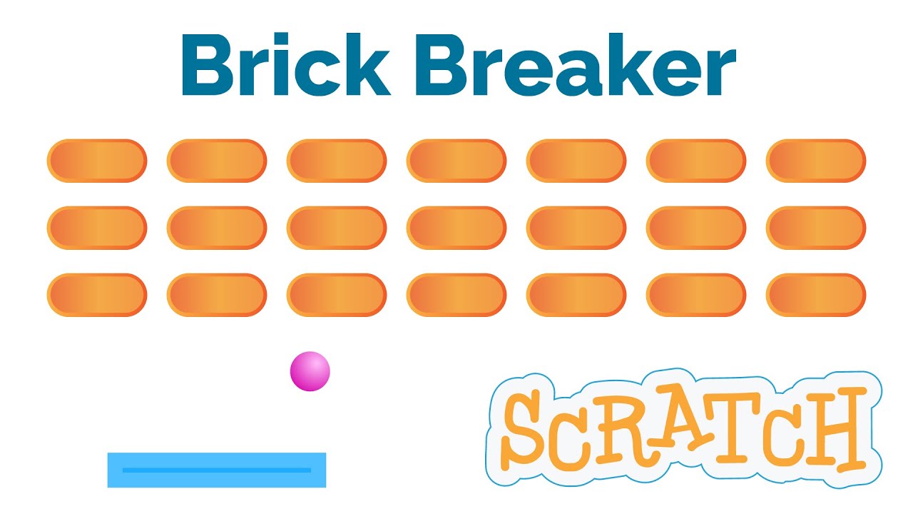 How To Create Brick Breaker Game In Scratch | Make Breakout Game In Scratch | Scratch Tutorial
