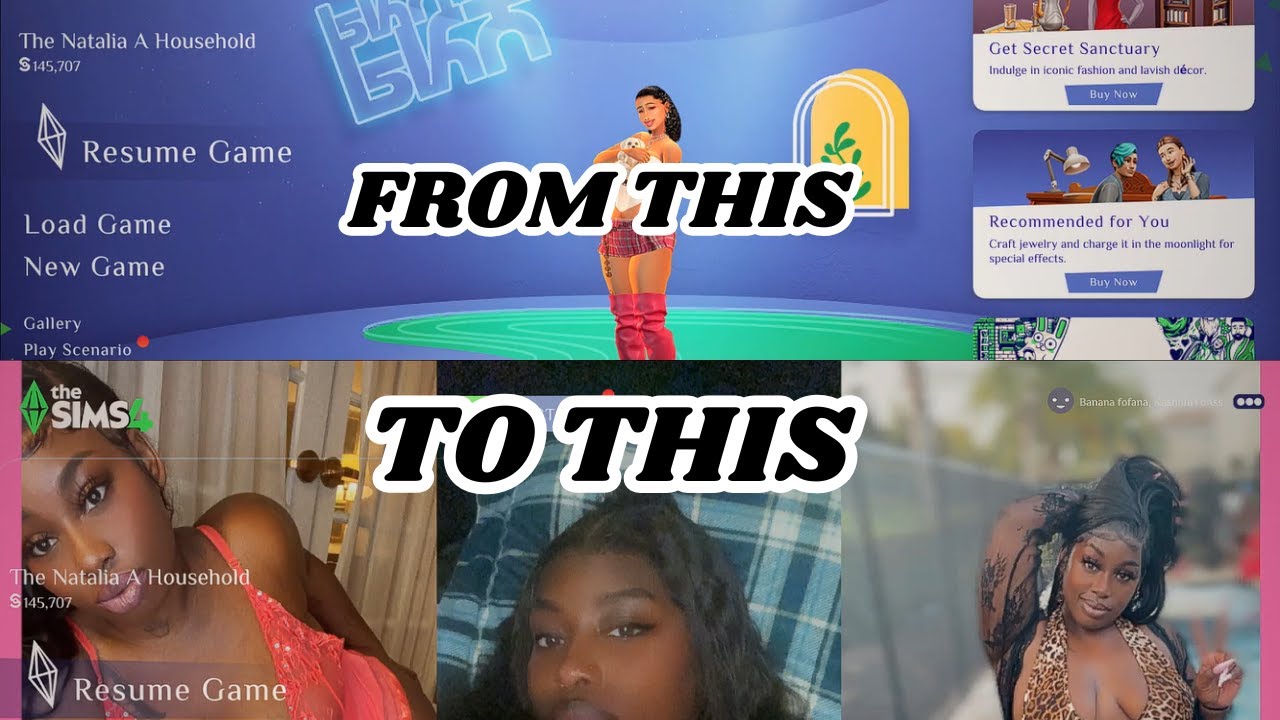 𝐇𝐨𝐰 𝐭𝐨 𝐦𝐚𝐤𝐞 𝐚 𝐜𝐮𝐬𝐭𝐨𝐦 𝐦𝐚𝐢𝐧 𝐦𝐞𝐧𝐮 𝐨𝐯𝐞𝐫𝐫𝐢𝐝𝐞, 𝐓𝐡𝐞 𝐒𝐢𝐦𝐬 𝟒