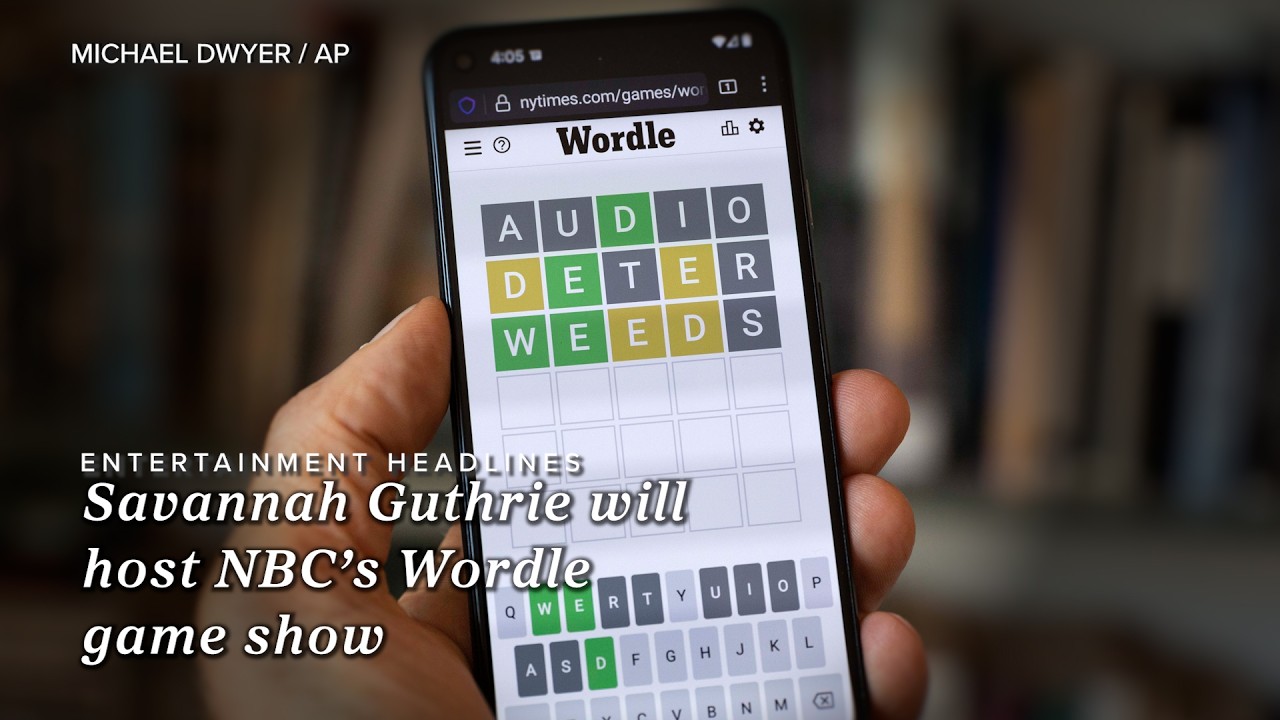 Savannah Guthrie Will Host NBC’s Wordle Game Show