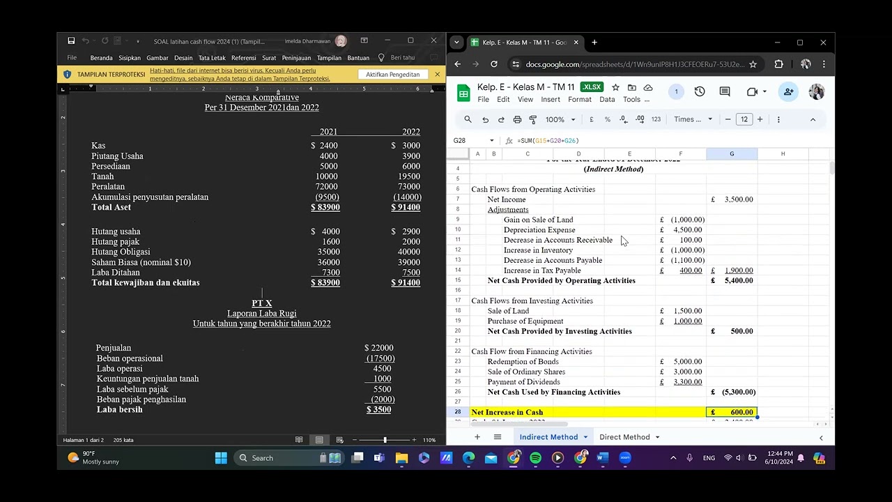 Chapter 23 - Statement of Cash Flows (2/2)