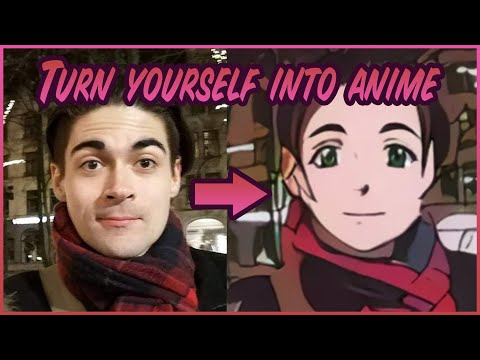 Turn Yourself Into Anime Using AI