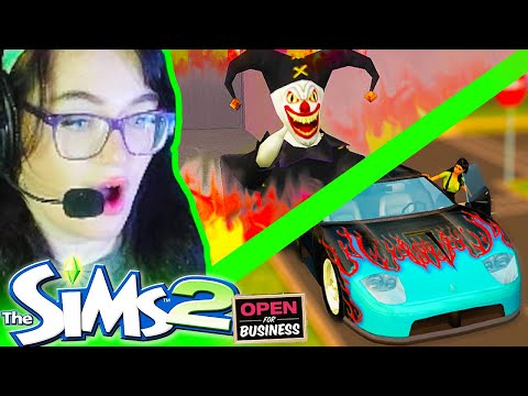 I made CURSED TOYS in The Sims 2: Open For Business