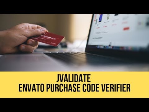 JValidate - Envato Purchase Code Verifier