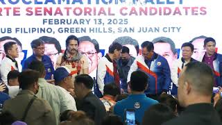 LIVESTREAM: Duterte endorses 2025 Senate bets in Club Filipino ...