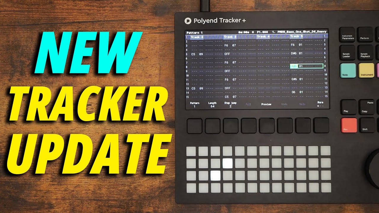 New Polyend Tracker Update! (Works with ALL Polyend Trackers)