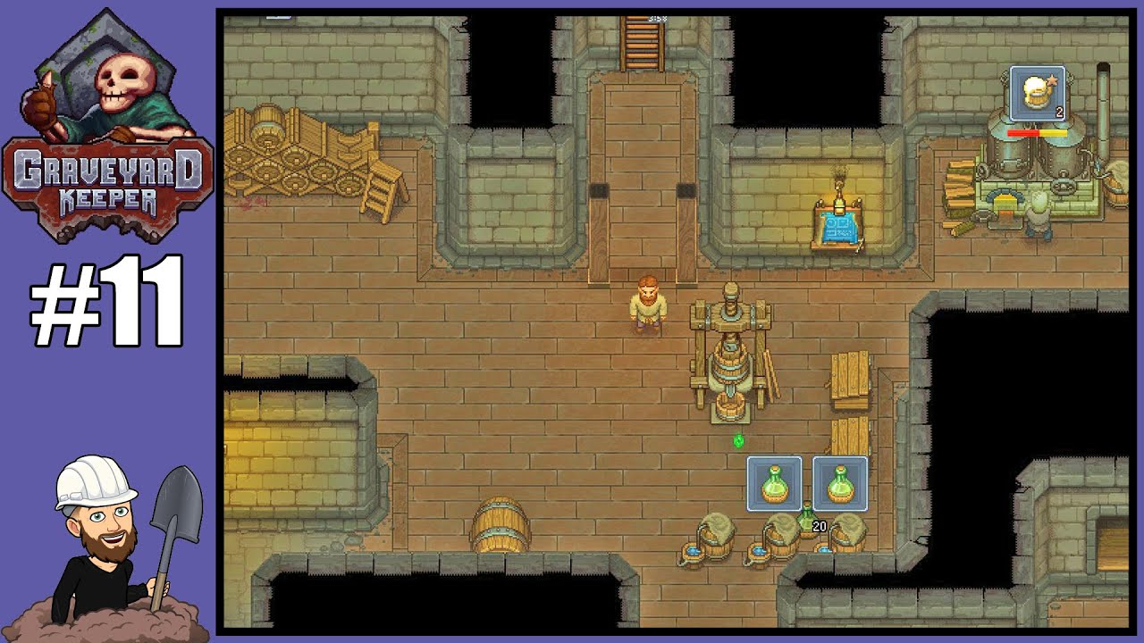 Graveyard Keeper #11 - Underground Brewery