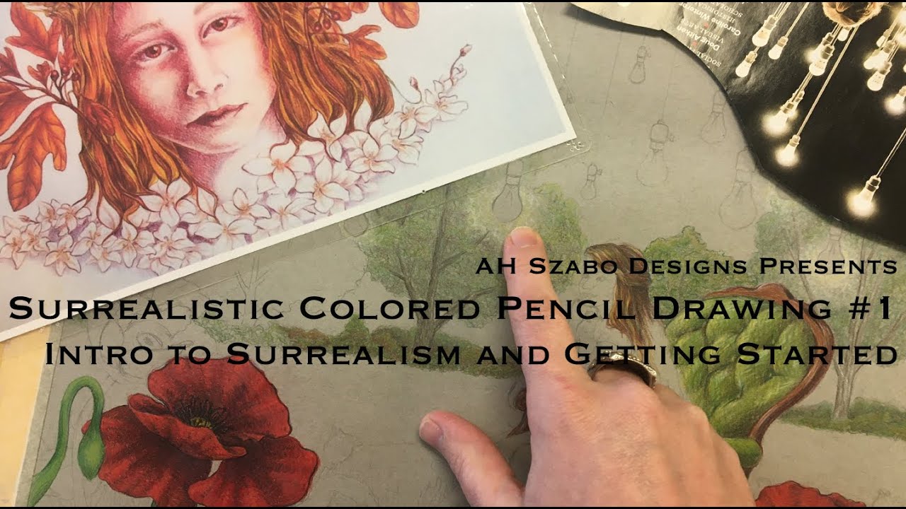 Surrealistic Colored Pencil Drawing #1