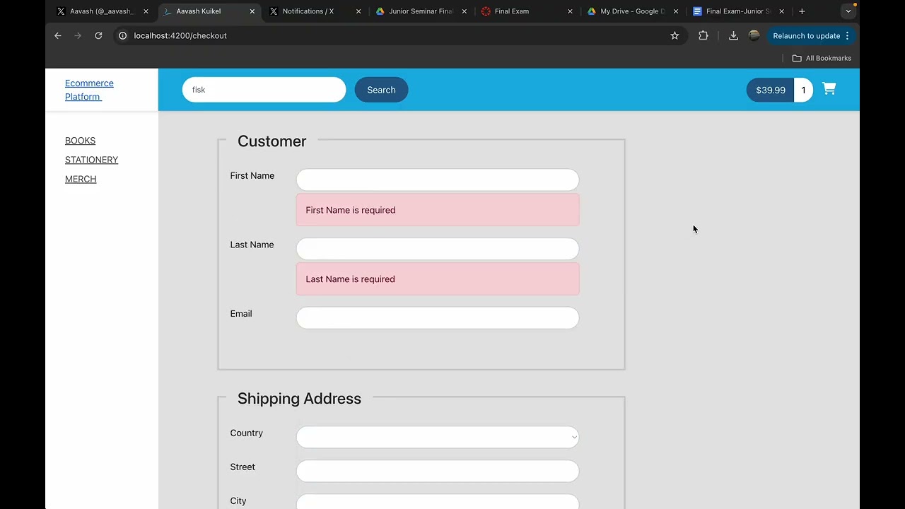 🚀 Angular + Spring Boot Full Stack E-Commerce App | Demo & Full Walkthrough 🔥