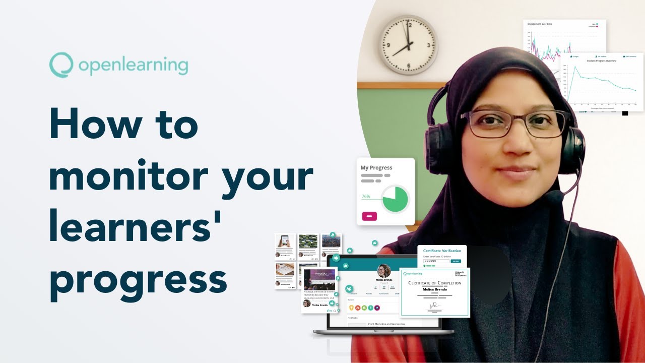 Monitoring your learners' progress on OpenLearning