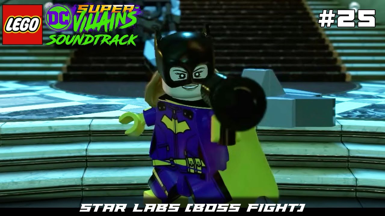 Lego DC Super-Villains Game Soundtrack - Star Labs (Boss Fight) Level 3 S.T.A.R.S. in Your Eyes (25)