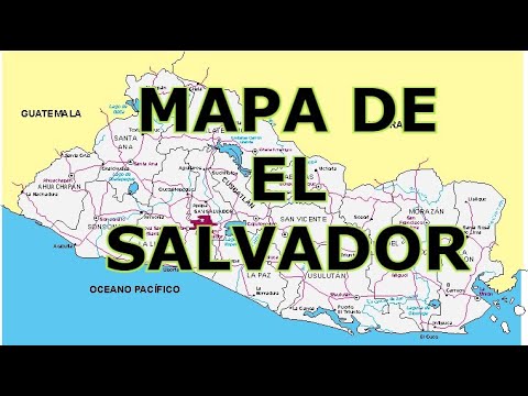 MAPA DE EL SALVADOR