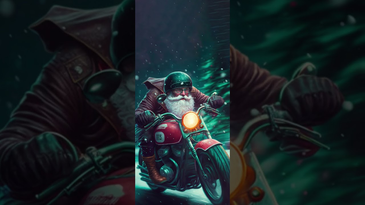 Turn Santa Claus into Artwork using AI #aiart #santaclaus #christmas