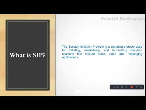 SIP - Session Initiation Protocol