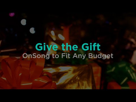 Give the Gift of OnSong