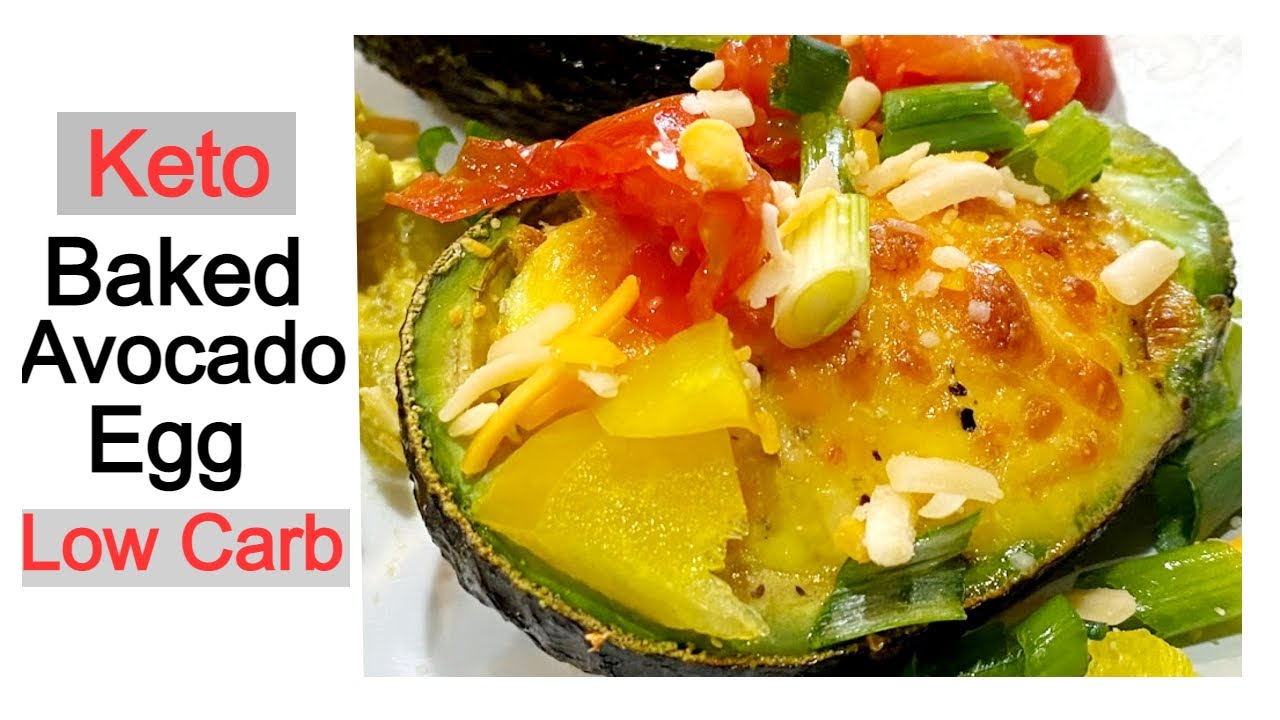 Baked Avocado Egg | Keto & Low Carb