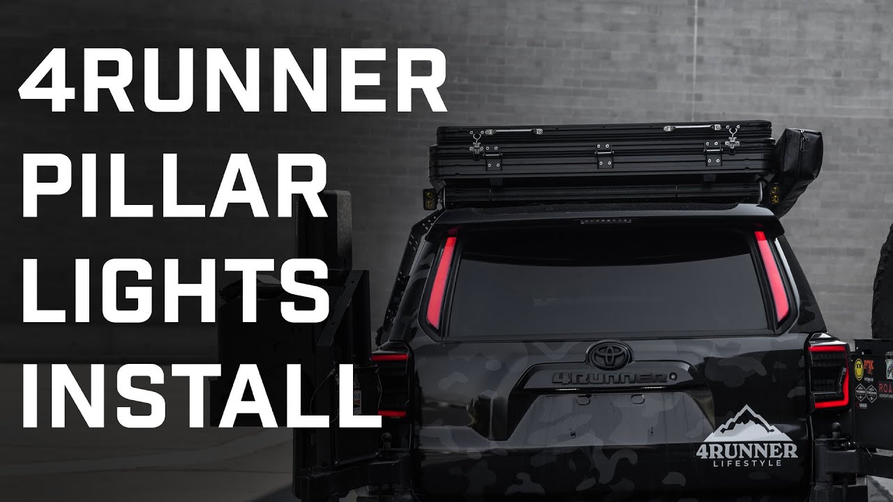 4Runner Pillar lights Install