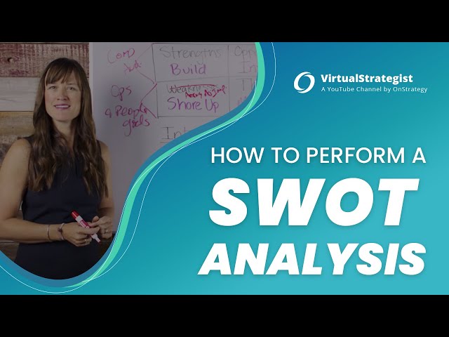 Mastering SWOT Analysis: A Comprehensive Guide for Organizations ...