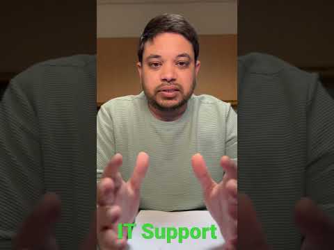 IT Support career, IT , internship, IT Job, Information Technology in Hindi ,IT Support roadmap