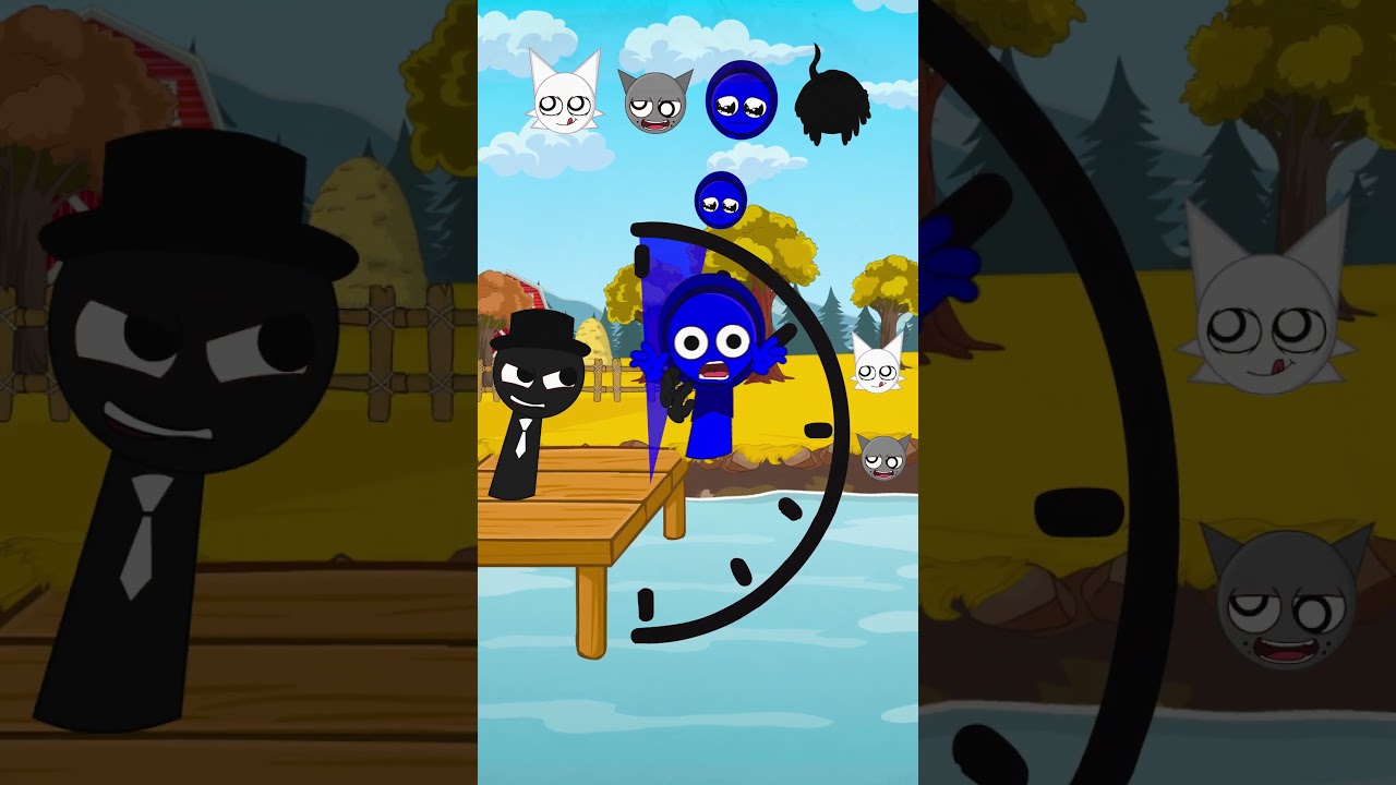 Which Sprunki Goes Further? 🏁🔥 #sprunki #incredibox #fyp